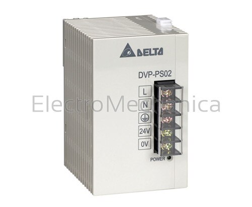 DVPPS02 | 24VDC 2A POWER SUPPLY | C1 - Automation : Slim Type PLC | ElectroMechanica